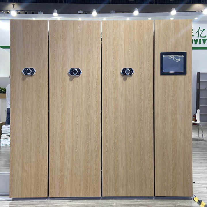 Steel Office File Compactor Mobile Shelving Smart Storage File System ...