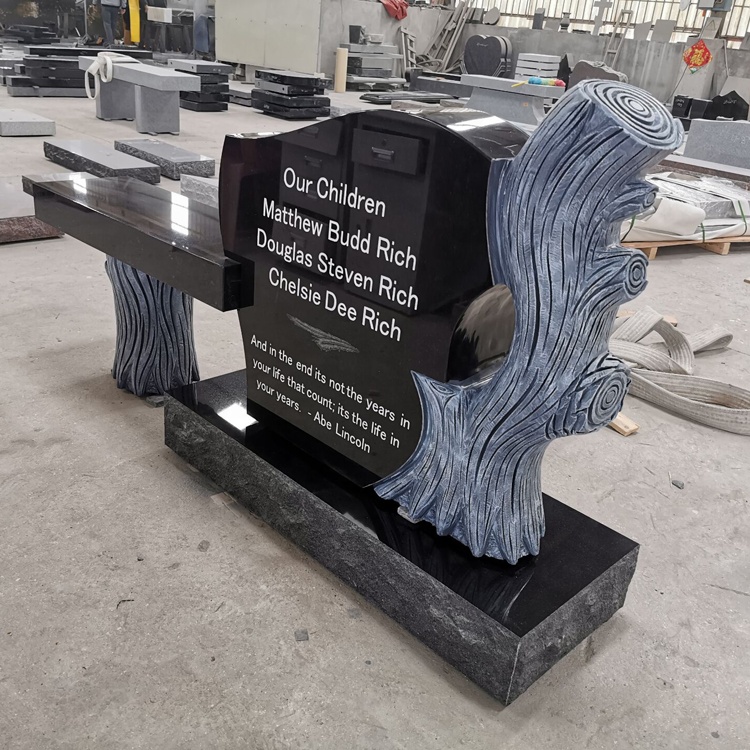 Buy In Bulk Tree Shaped Tombstone Natural Granite Hand-Carved | Alibaba.com