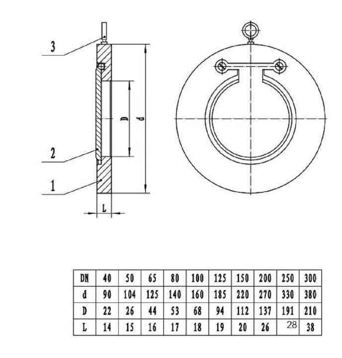 VEYRON Single Disc Check Valve - Durable Stainless Steel