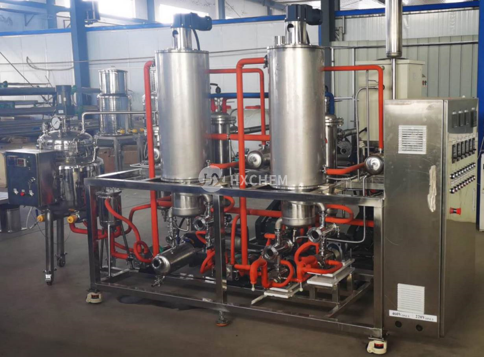 bibo 2-Stage Stainless Steel Wiped Film Short Path Distillation Machine ...