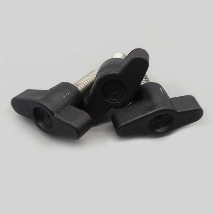 M4-M12 Plastic-Head Swivel Tip Knob Thumb Screw Stainless Steel
