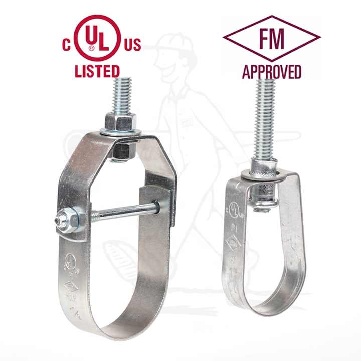 Prostaron Sprinkler Clamp & Clevis Hanger - Standard Metal