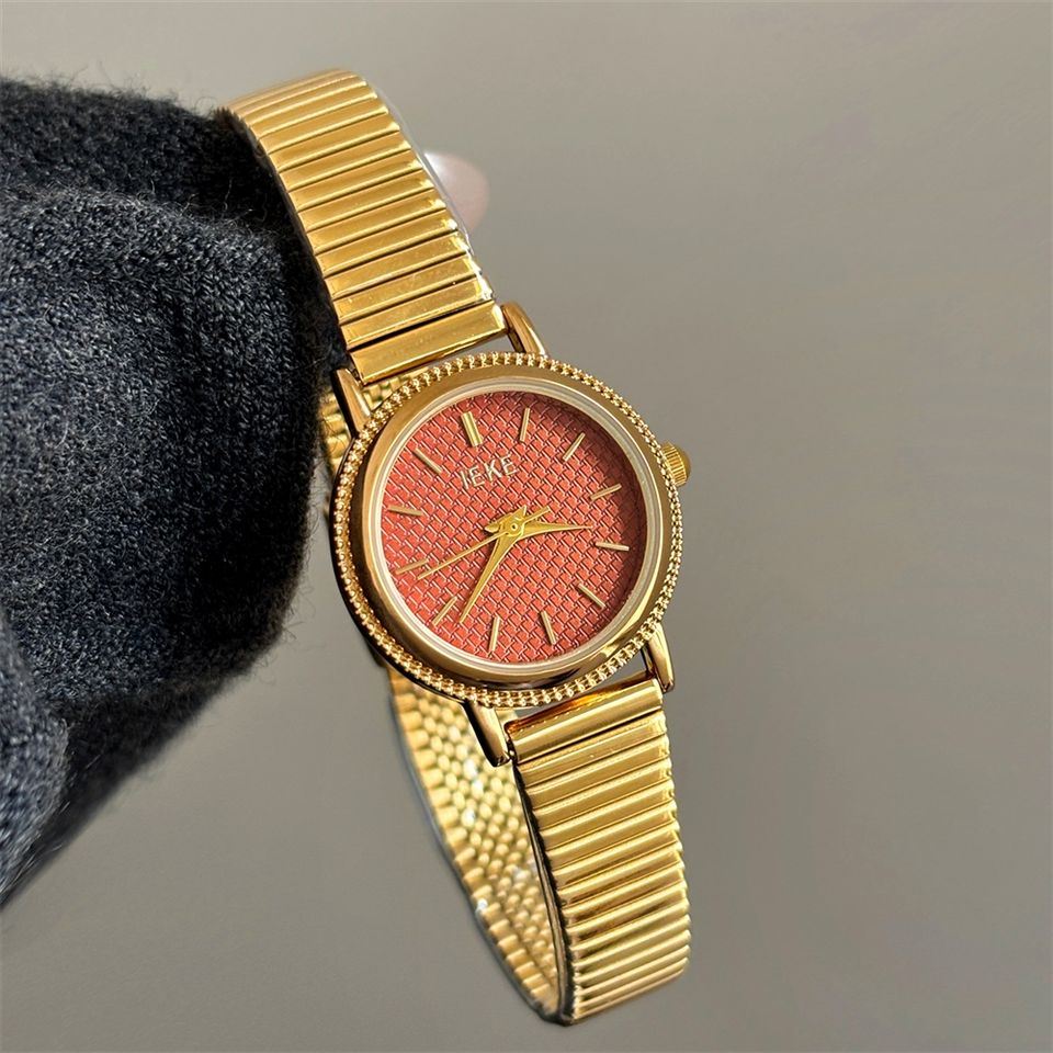 Retro Classic Quartz Watch IEKE New Orange Chain Watch for the New Year ...