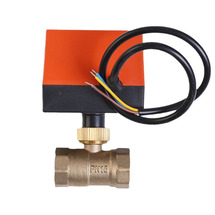 1/2 Inch Electric Ball Valve Customizable Thermostat Motorized Control ...