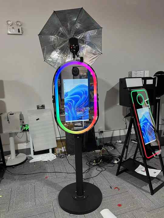 New Arrival 21.5 Photo Booth - Portable DSLR Selfie Machine