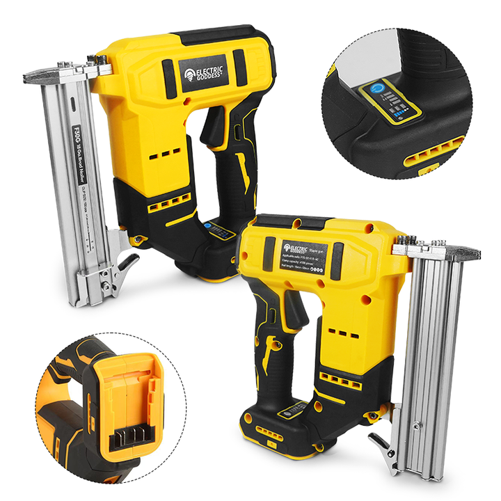 De Brad Nailer&Staple Gun Walt 20V MAX Battery Powered Nail Gun ...