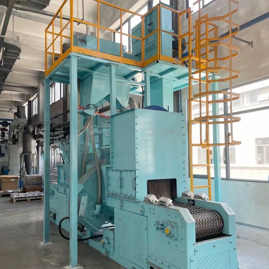 Shot Blast Machine Steel Shot Blasting Machine for Cleaning Metal ...