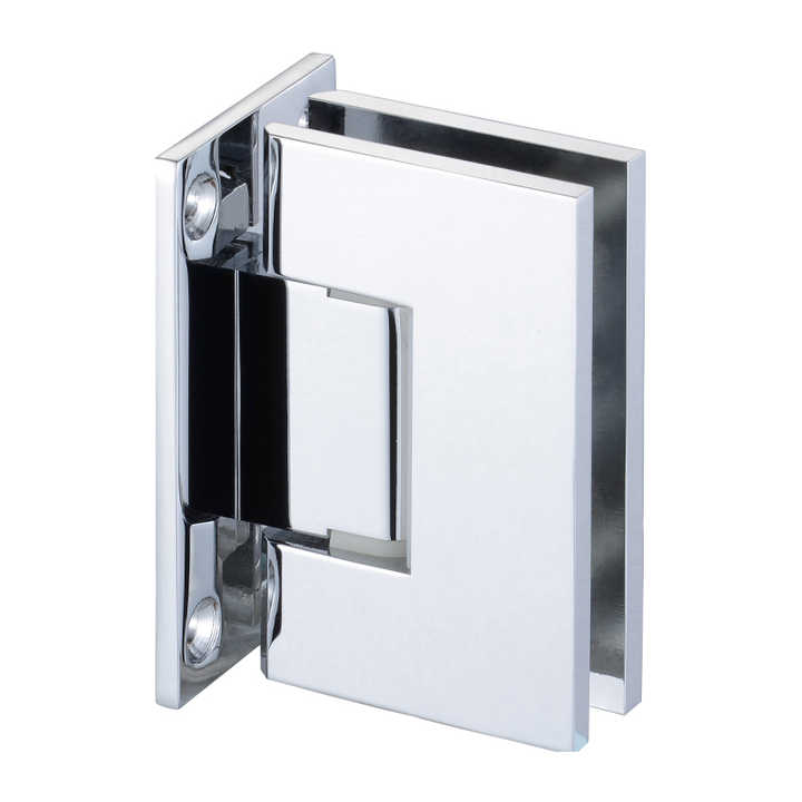 Modern Frameless Glass Door Pivot Screen Polish Hydraulic