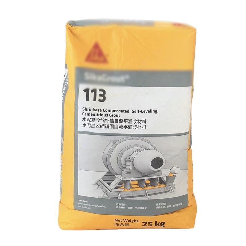 SikaGrout 113 Shrinkage Compensated, Self-Leveling, Cementitious Grout ...