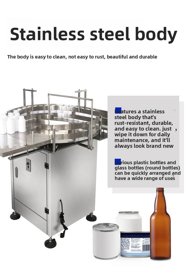 Plastic Bottle Aligner Separator Collector Conveyor-Line Bottle Sorting ...
