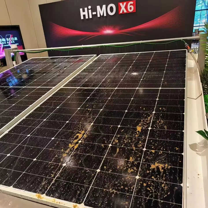 LONGi Solar Panels Hi Mo X6 Explorer Half Cell Technology LR5-54HTB-430M Full Black 420W 425W ...