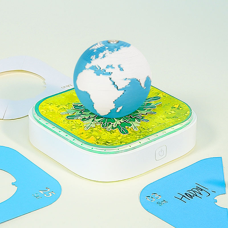 Hot Sale Earth 365 Days 2026 Calendar Custom Memo Pad 3D Paper Crafts ...