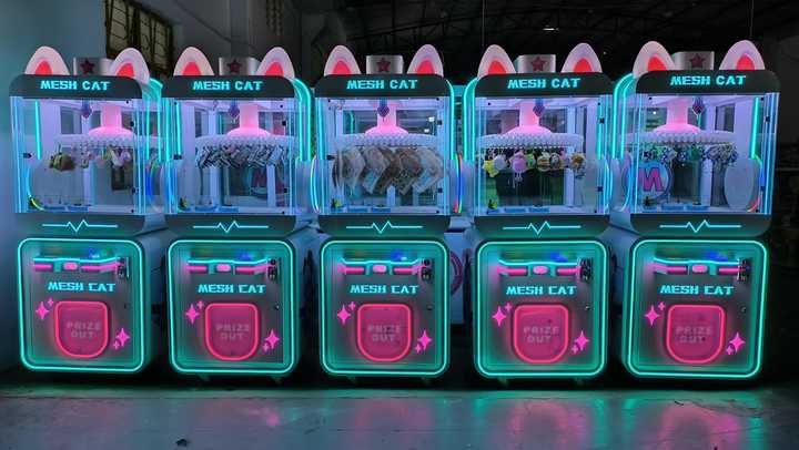 60 Clips&prize&gift& Metal plastic Coin-Operated Game Machine Stimplay ...