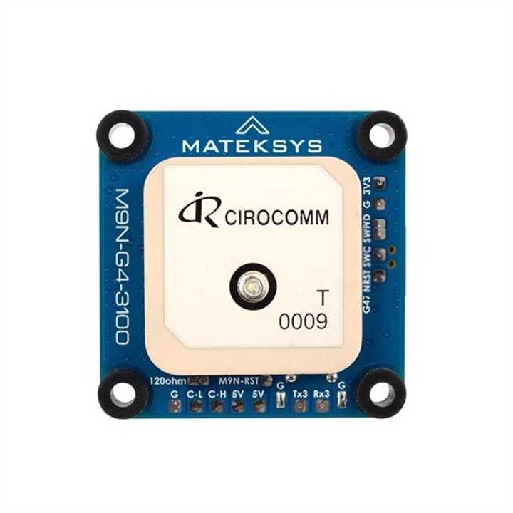 Mateksys M9N-G4-3100 GNSS Module RM Drone Accessories NEO-M9N CAN Node ...