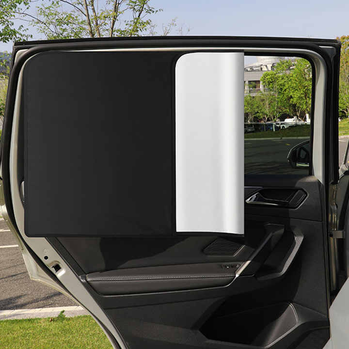 Portable Magnetic Shade Curtain Universal Car Curtain Window Car Door ...