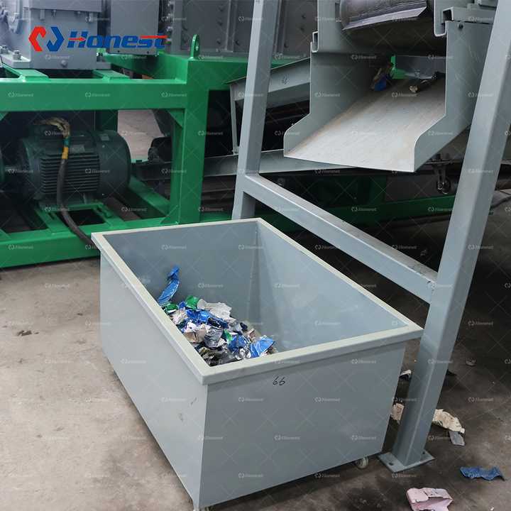 Heavy-Duty Industrial Double Shaft Scrap Metal Shredder Automatic Multi ...
