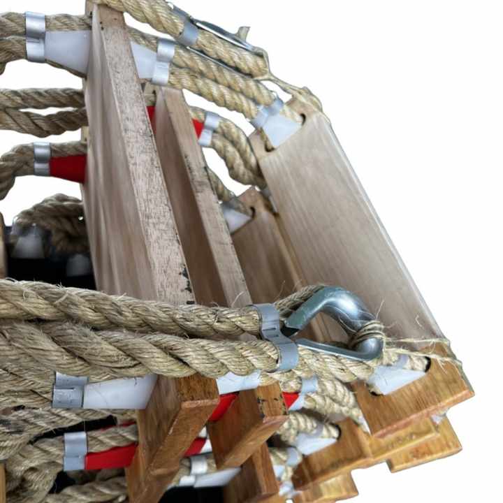 Solas Approved 6m Marine pilot Ladder with Wooden Steps for Fire ...