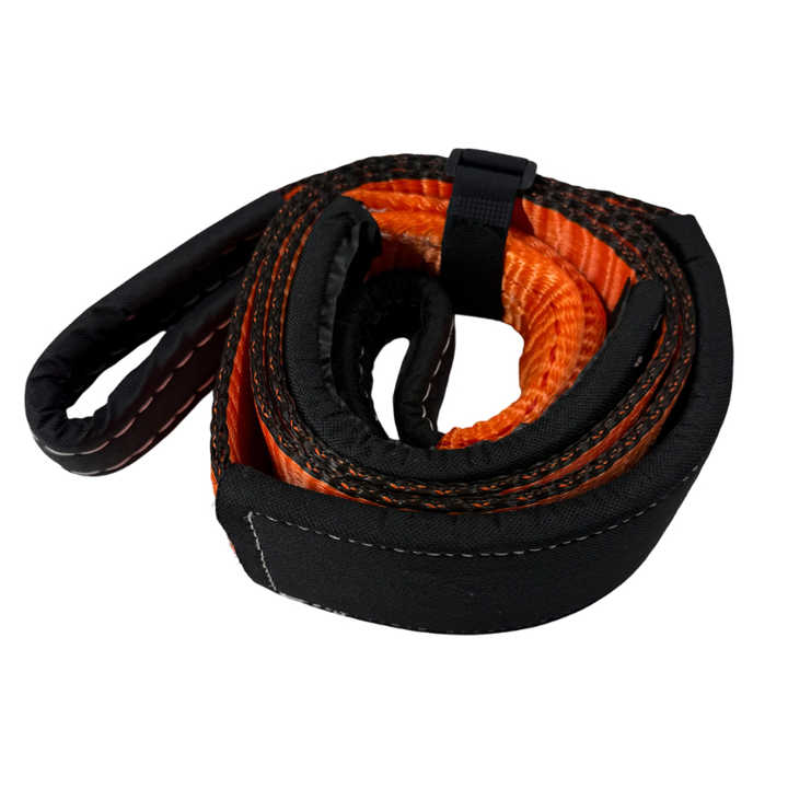 4WD Recovery Kit Custom 4x4 Tractor Vehicle Tow Rope Snatch Strap Heavy ...