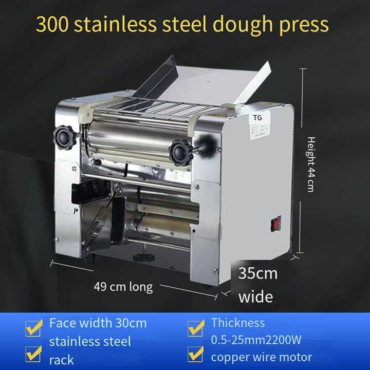 Small Commercial Electric Dough Kneading Machine New Pizza Dough Press ...