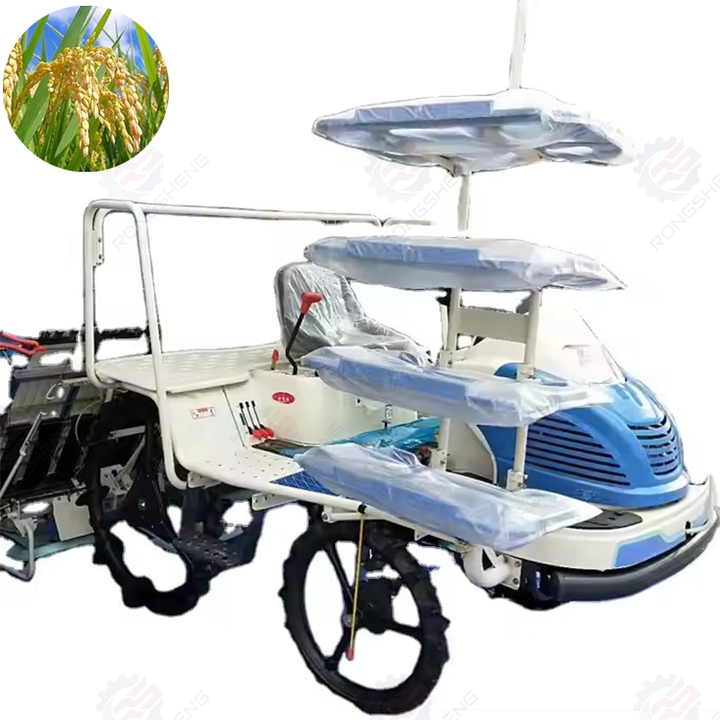T0925 Agriculture Transplanters Riding Rice Paddy Transplanter 4 Row ...