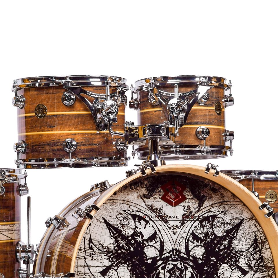 Magical Sound - Magic Wood War Drum Set by Soundwave Master