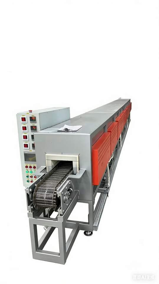 Industrial Electric Tunnel Oven Continuous Stainless Steel Mesh Belt ...