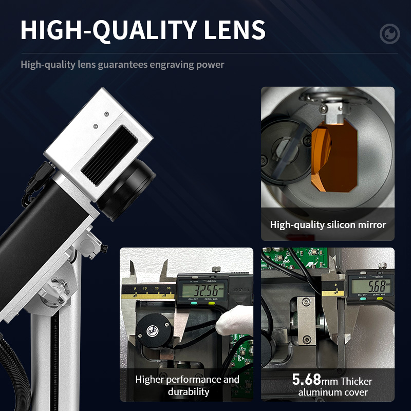 Máy Khắc Laser Trang Sức Màu Mopa 20w 30w Để Bàn Mini Giá Máy Khắc Las ...