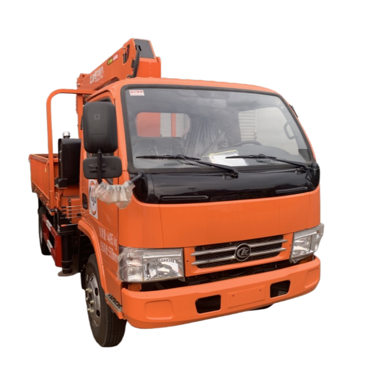 HOWO/Dongfeng LHD/RHD 5Ton Knuckle Boom Truck Mounted Crane Hydraulic ...