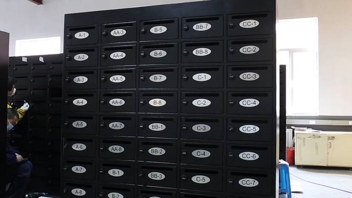 CHNSMILE Custom Free Standing Post Office Box - Secure & Durable