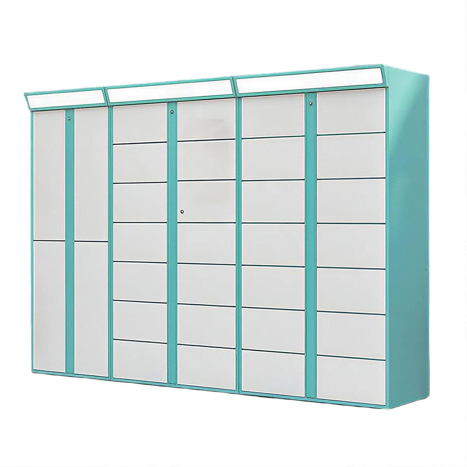 Custom Outdoor Waterproof Metal Locker Smart Face Recognition Locker ...