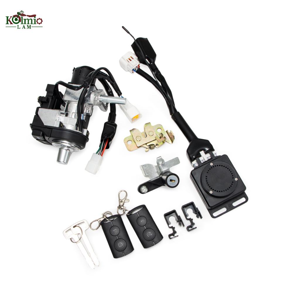 KOLMIO-LAM Fit for Ignition Key Switch Fuel Gas Cap Seat Lock Kit ...