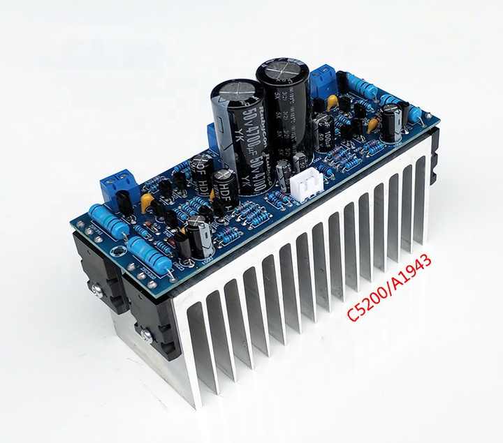 Hifi Stereo Dual Channel Power Amplifier Board A1943/C5200