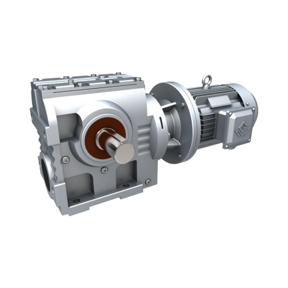GK69 High Torque Helical Gearbox for Construction Machinery Conveyor ...