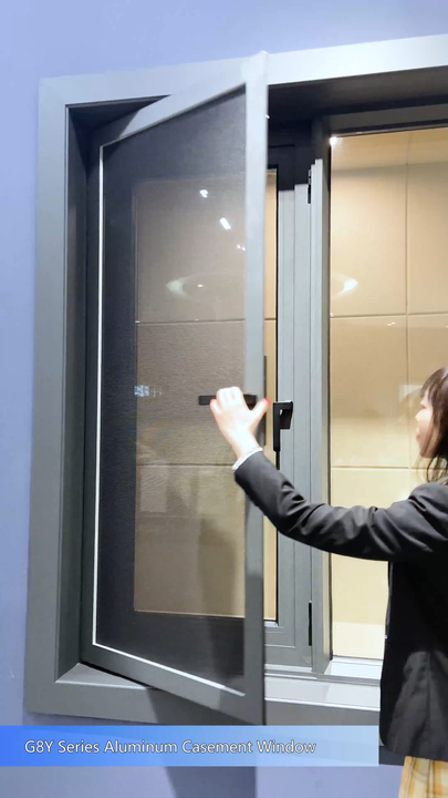DERCHI Aluminum Windows - Sound Insulation & Stylish Design
