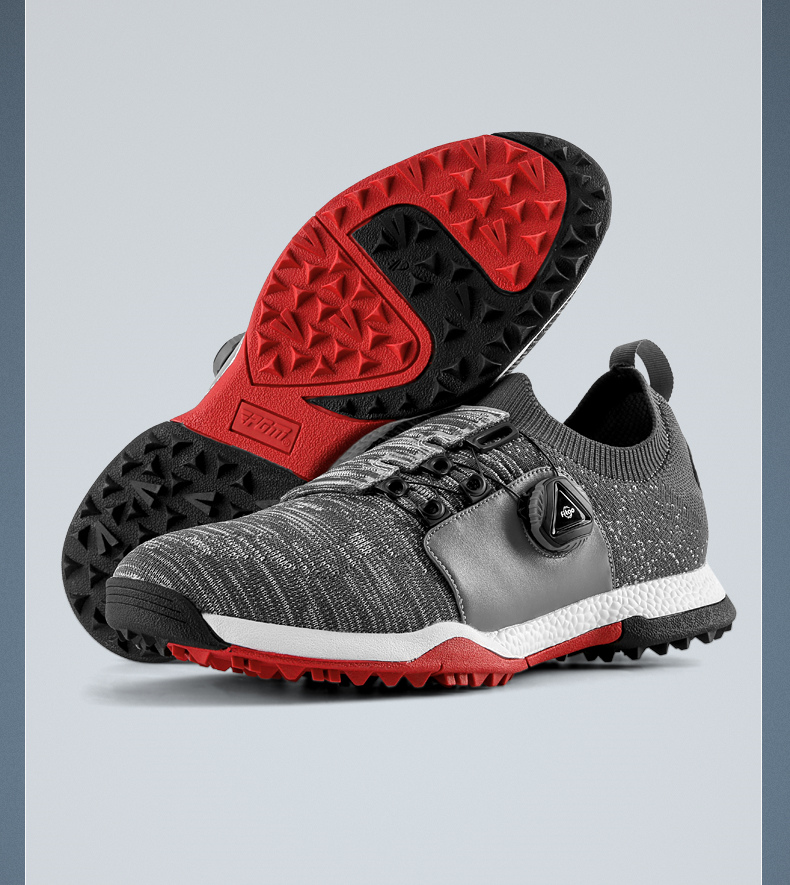 PGM XZ182 wholesale spike less men golf shoes lightweight custom golf ...