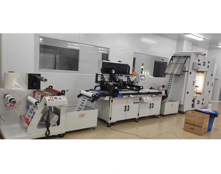 Automatic Screen Printing Machine for Adhesive Sticker Labels