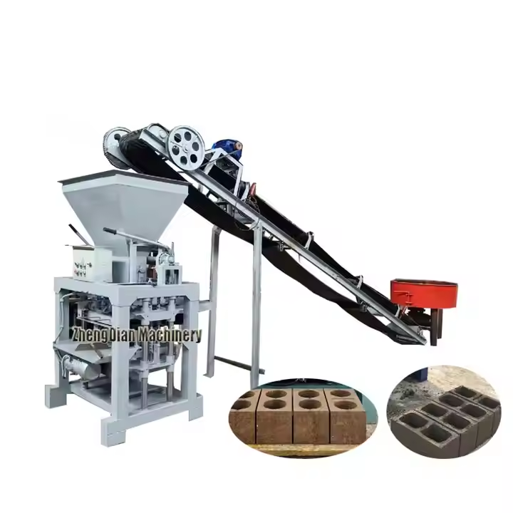 QTJ4-35B Malaysia Interlocking Brick Machine /Bricks Block Machine ...