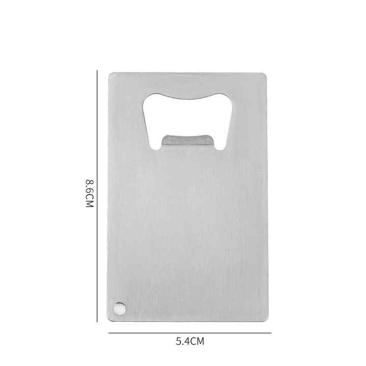 Custom Logo Promotional Gift Personalized Metal Credit Card Bottle ...