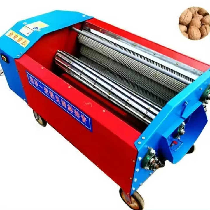 150-300kg/s Industrial Walnut Hulling Machine - Easy to Operate
