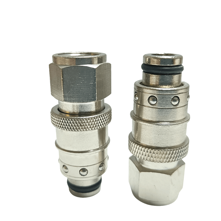 Female to Male Brass Quick Water Coupling Connector Fitting for Pipe ...