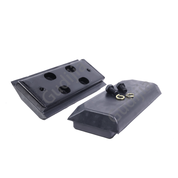 Rubber 220*57 Track Pad 300mm Malaysia Natural Rubber for Asphalt ...