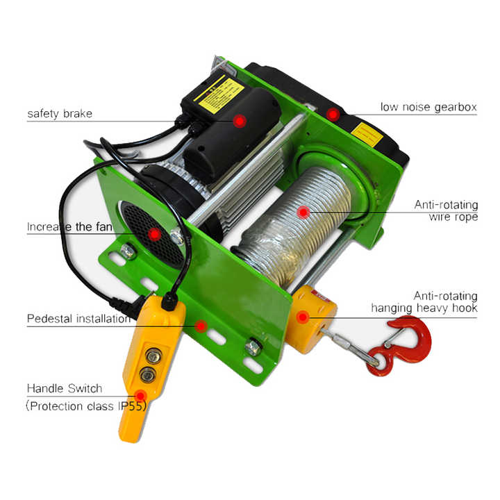 German-style Pure Copper Motor Winch - Durable & Efficient