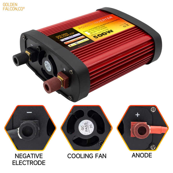 500W Car Battery Inverter - Efficient Solar Power Inverter
