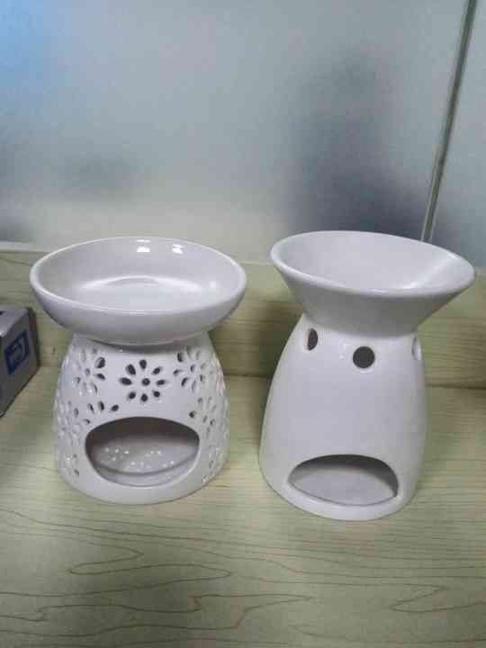 Decorative Reed Diffuser Bottles - Elegant White Ceramic