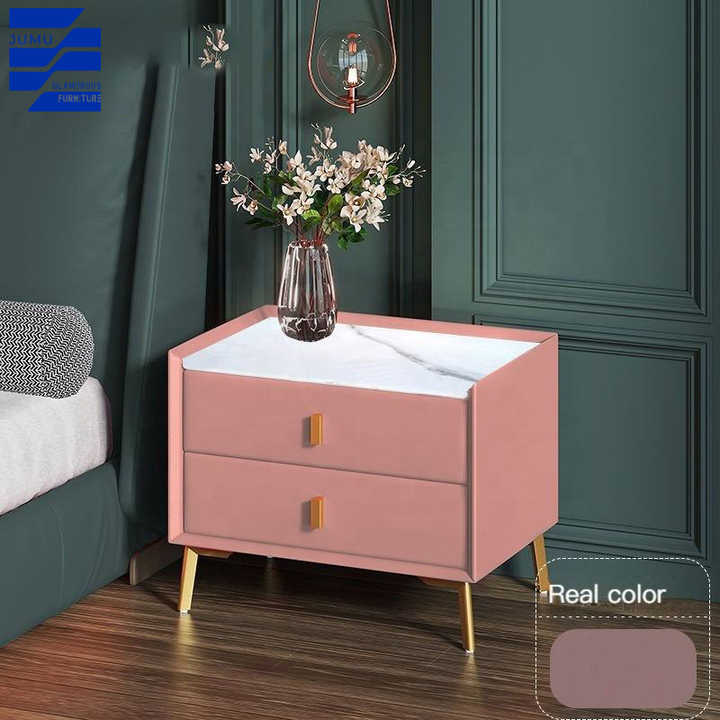 Smart Slide Wood Panel Bedside Table Nightstands for Home Furnishing ...