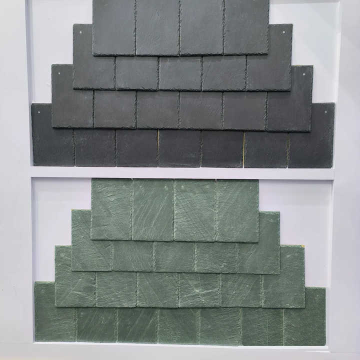 CE Certified Black Natural Slate Roof Tiles | Custom Sizes | ODM