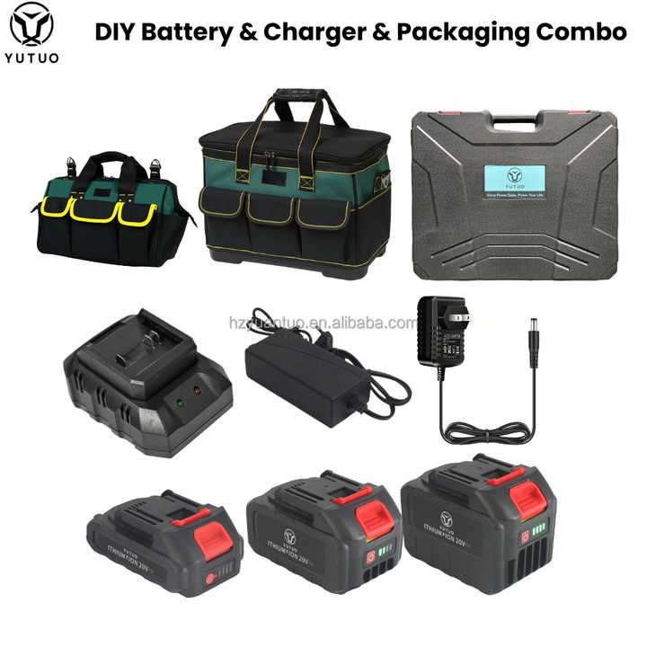 YUTUO Rechargeable Lithium Battery Wireless Power Printing Tool ...