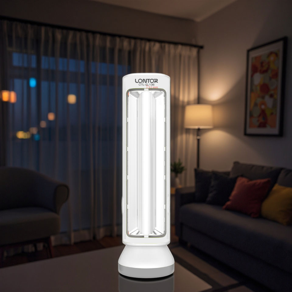 Portable Rechargeable Emergency Light & Lantern Lithium Battery Solar ...