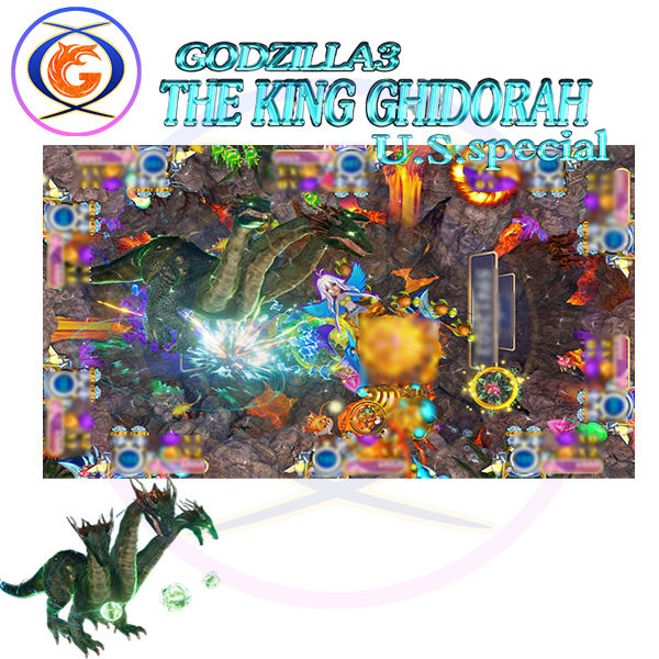 GODZILLA3 U.S.SPECIAL Fish Game Board Kit 30% Gold Touch Board Fishing ...