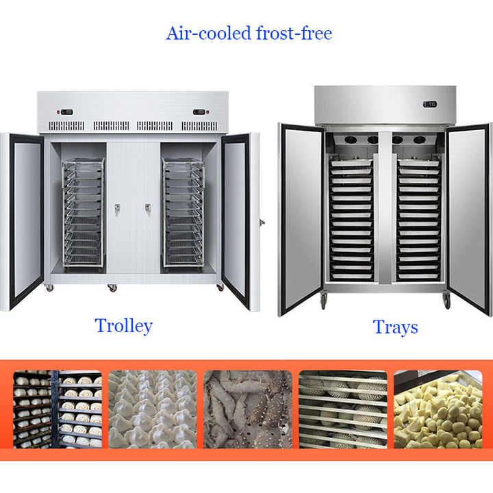 QDMECH Stainless Steel Energy-Saving Quick-Freezer Cabinet Intelligence ...